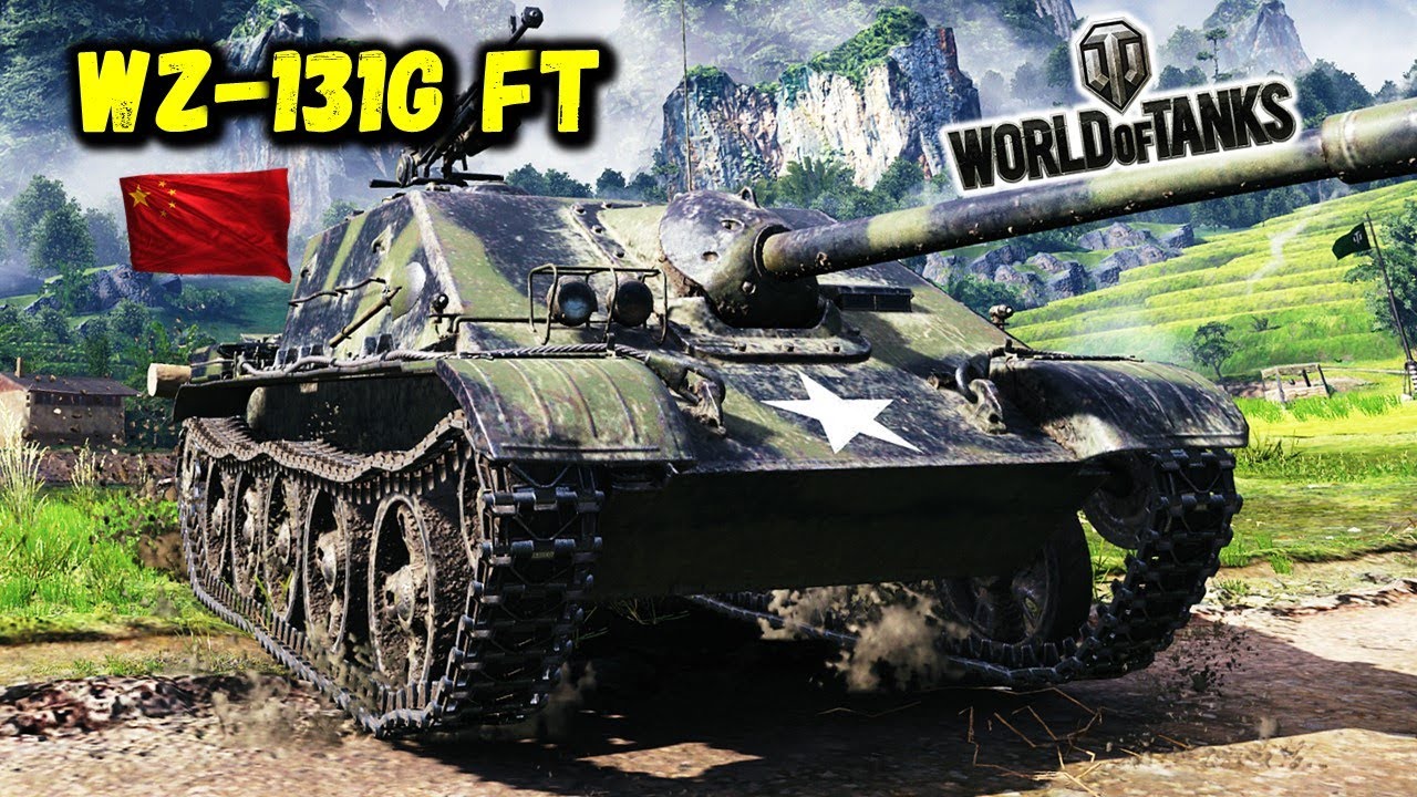 Putea sa fie o lupta foarte buna in distrugatorul de tancuri WZ-131G FT ...