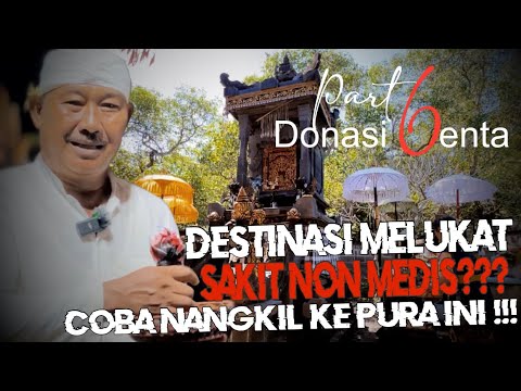 Melukat dan Donasi Genta part 6 di Pura Dalem Pengembak yang mampu menyembuhkan penyakit non medis
