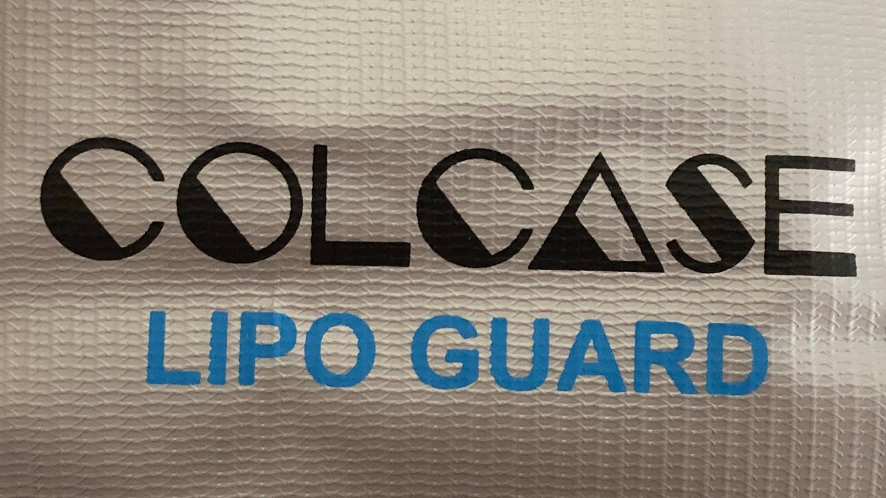 Colcase Lipo bag - YouTube
