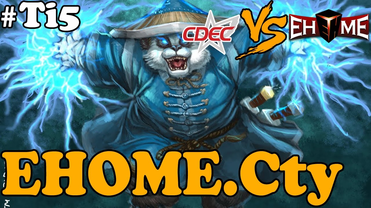 Dota 2 - CDEC Gaming VS EHOME Game 1 - Highlights - Group Stage - The ...