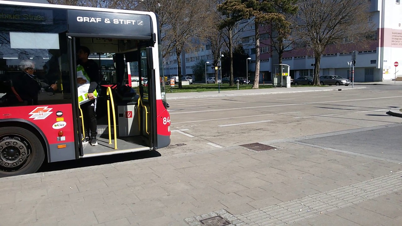 Autobus Linie 27A Rennbahnweg in Wien - YouTube