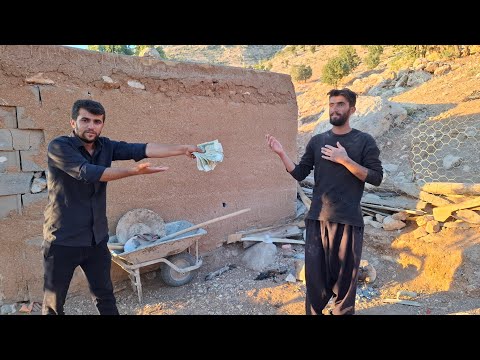The moment Ali received his salary; an emotional ending in the heart of the mountains