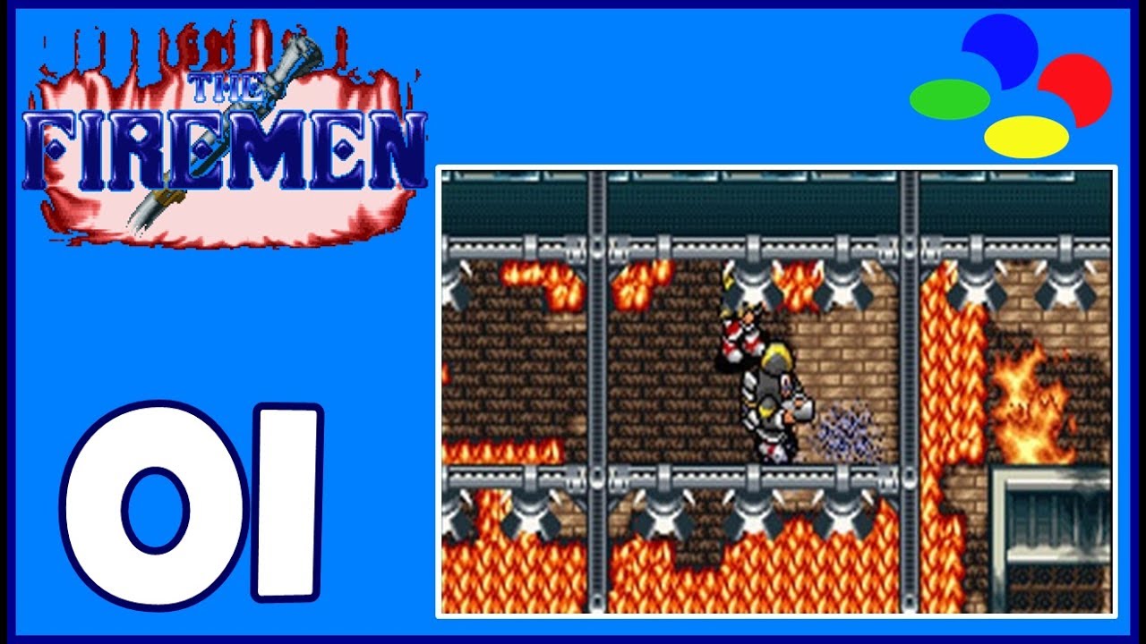 Mini Gameplay [01] - The Firemen (SNES / 1994) - YouTube