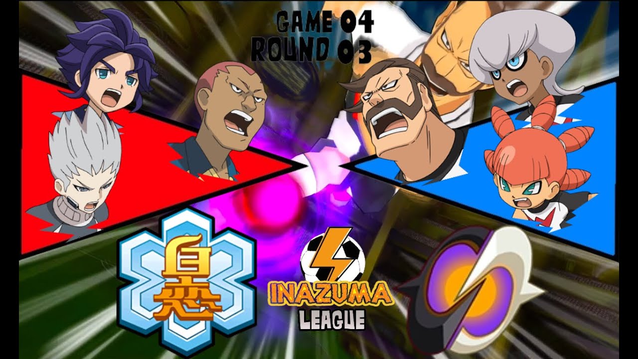 Inazuma League | G04/ R03 | Hakuren VS Zero | Inazuma Eleven Go ...