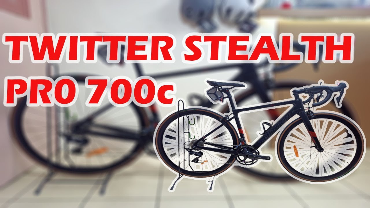 TWITTER STEALTH PRO 700C ROADBIKE || BIKE VLOG - YouTube
