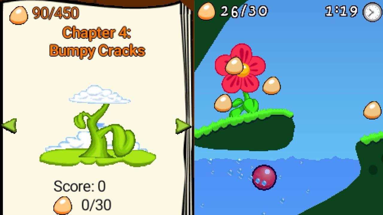 Bounce Tales Chapter 4 Bumpy Cracks (Game Java) - YouTube