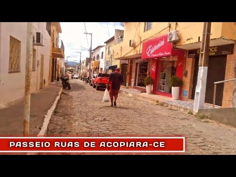 PASSEIO NAS RUAS DE ACOPIARA-CE BELAS IMAGENS DA NOSSA CIDADE - YouTube