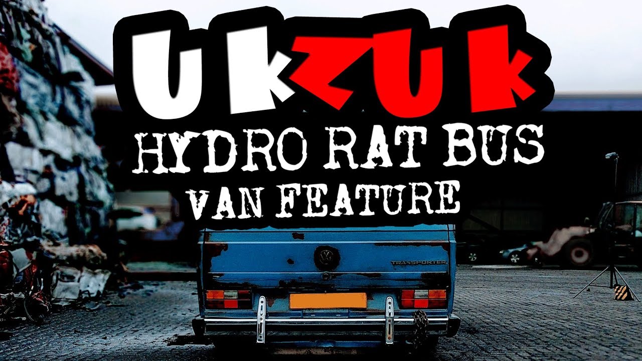 🚒💨 SLAMMED Rat look Camper on hydros - Epic VW T25 Transporter T3 - YouTube