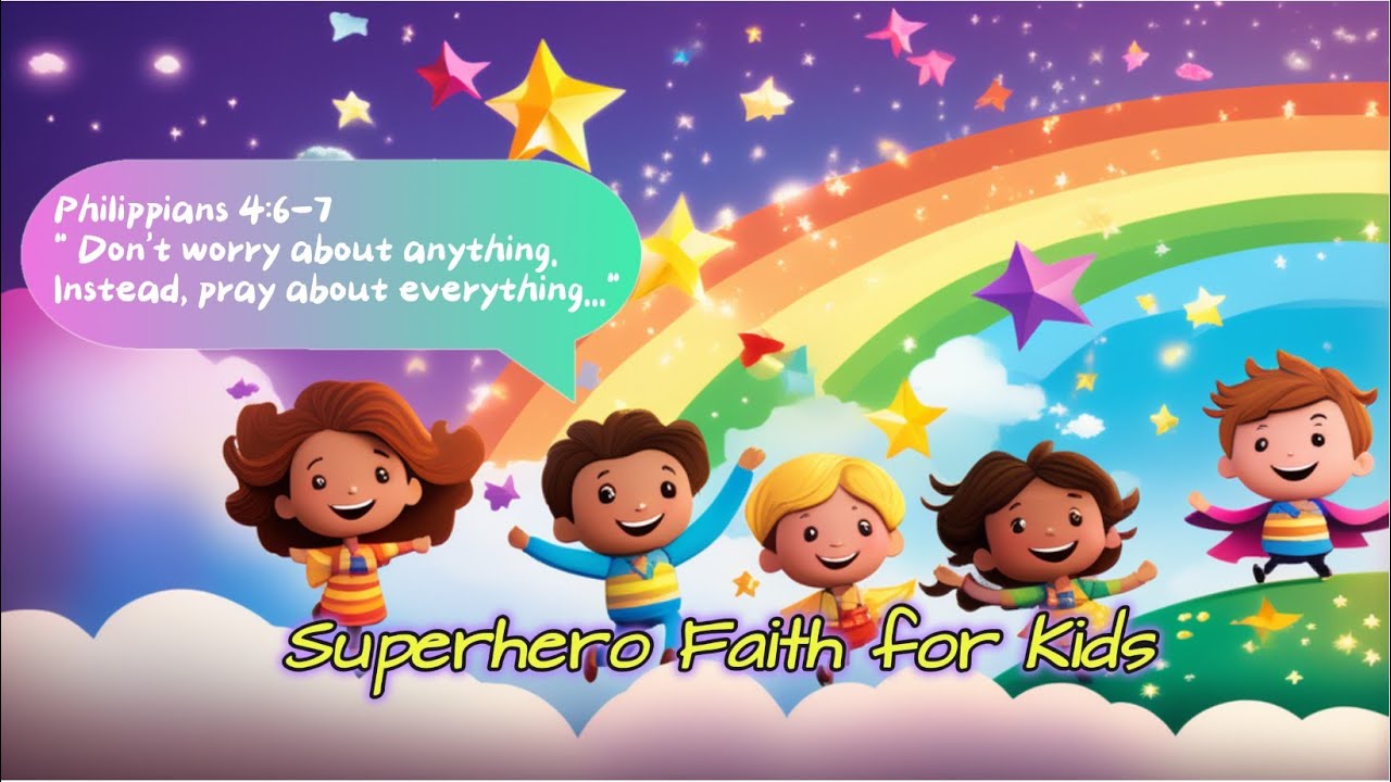 Superhero Faith for Kids | Philippians 4:6-7 Adventure - YouTube