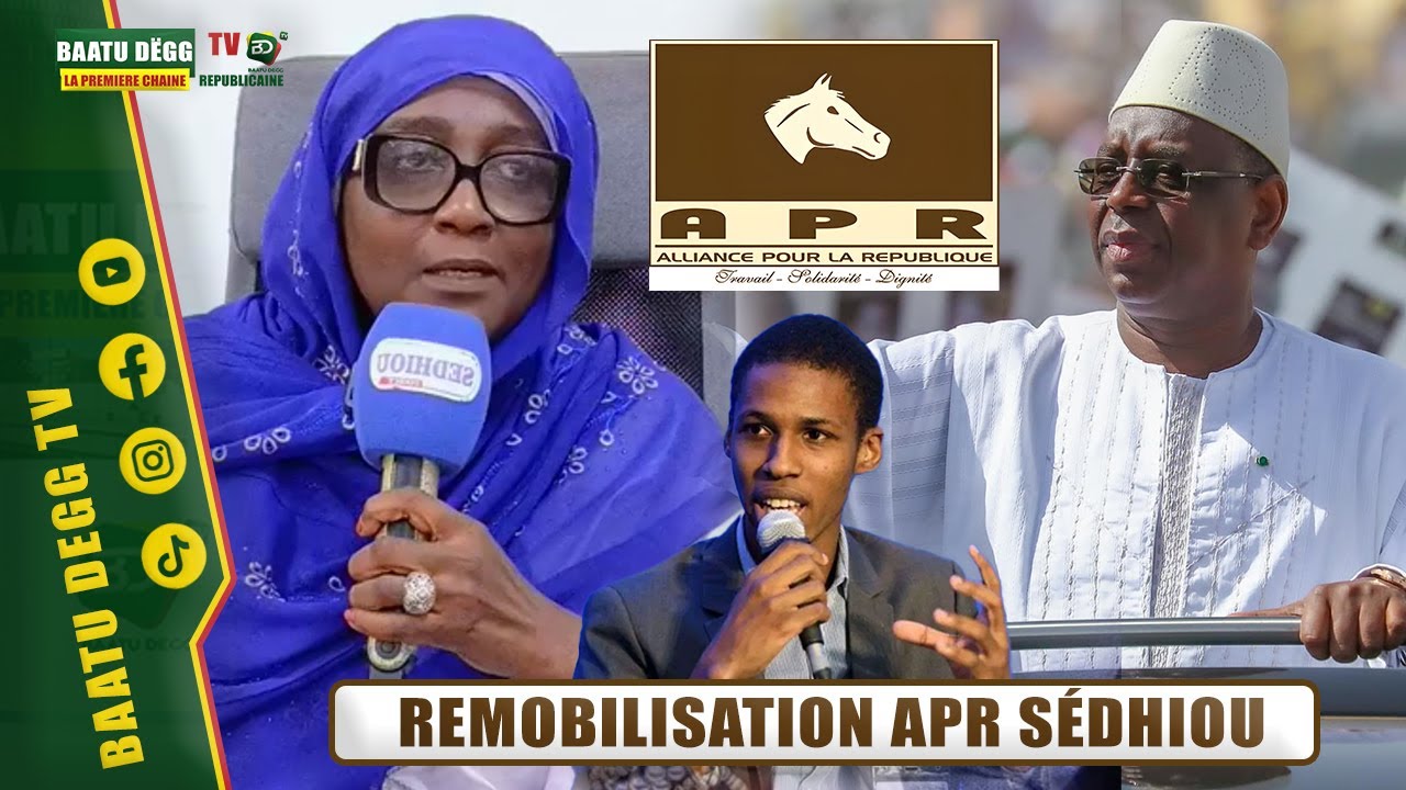 SÉDHIOU REMOBILISATION APR : DR ANNETTE SECK REND HOMMAGE AU PRÉSIDENT ...