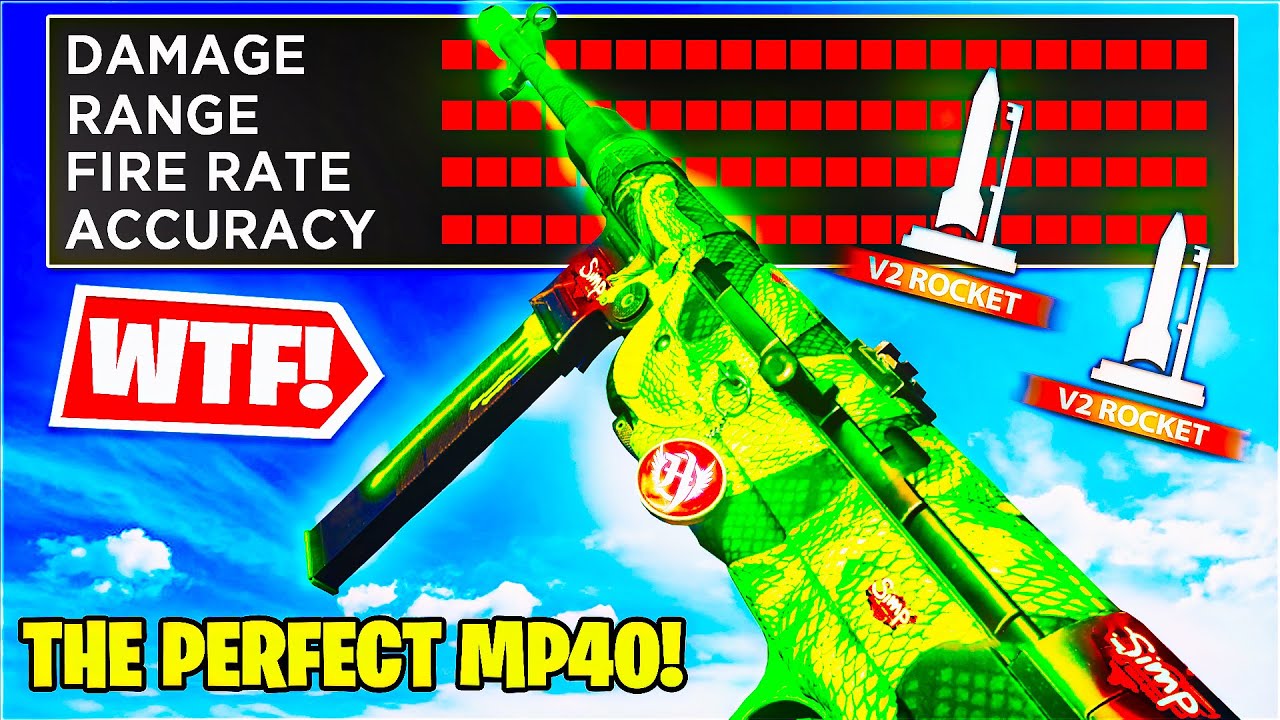 New *FASTEST KILLING* MP40 Class is OVERPOWERED on Vanguard Update ...