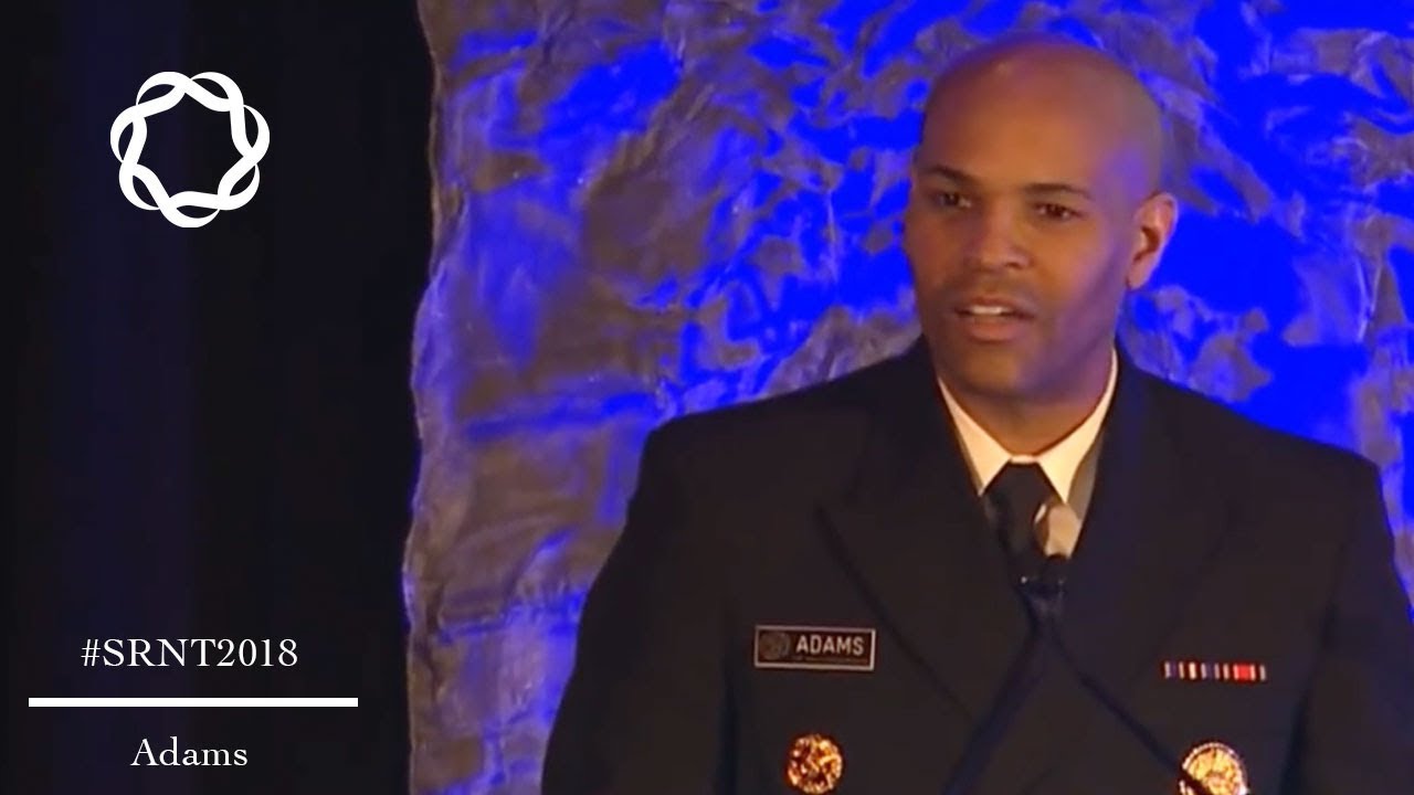 Jerome Adams, Surgeon General, Public Health Theme Lecture, SRNT 2018 ...