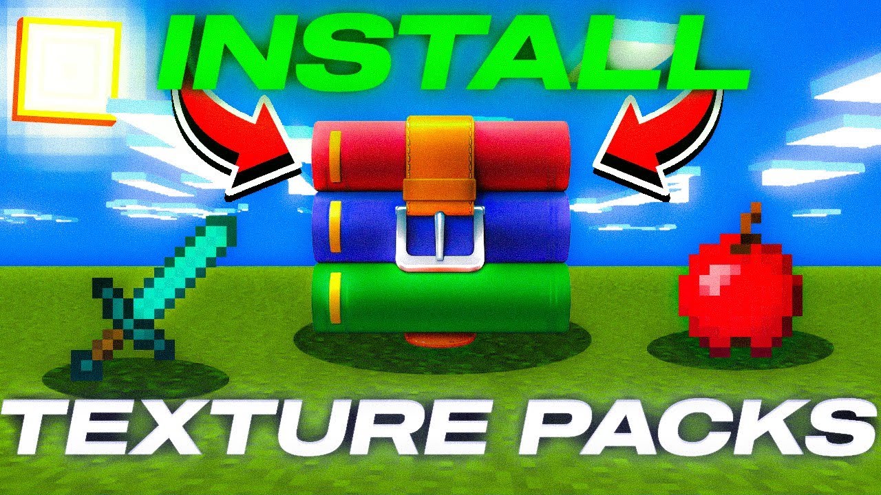 COMO INSTALAR TEXTURES PACKS | Tutorial - YouTube