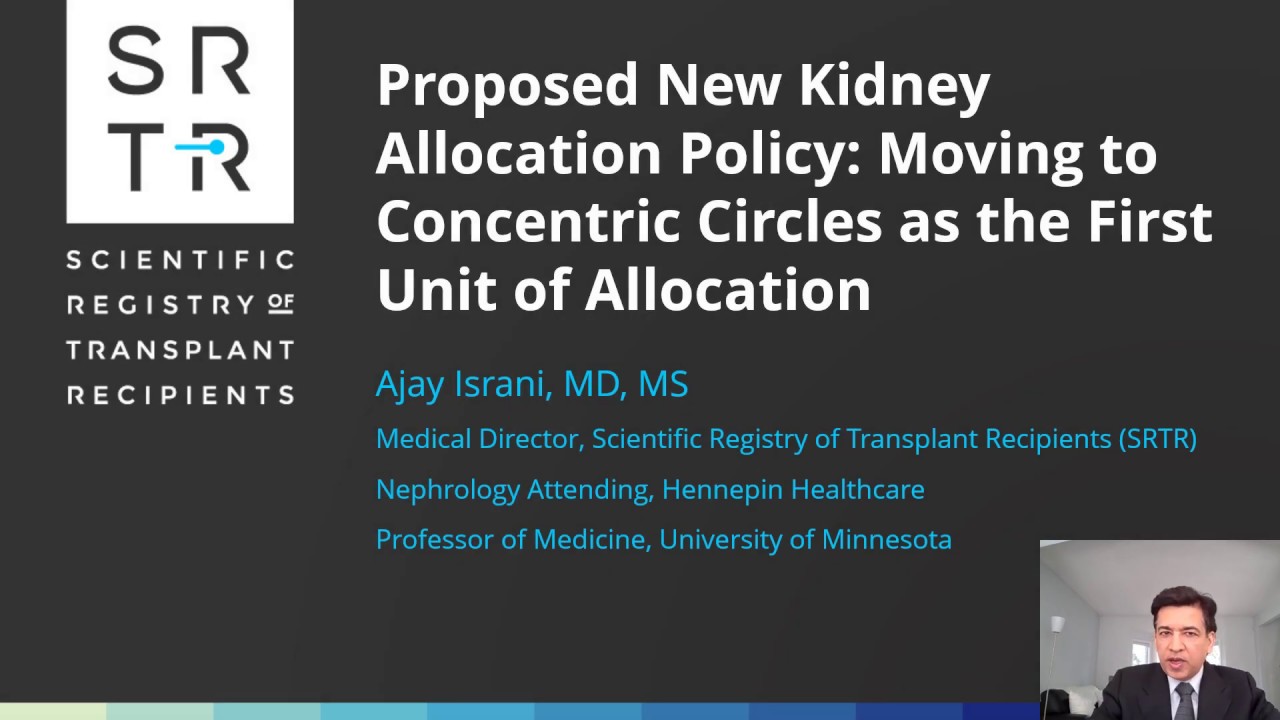 Proposed New Kidney Allocation Policy: Moving to Concentric Circles as ...