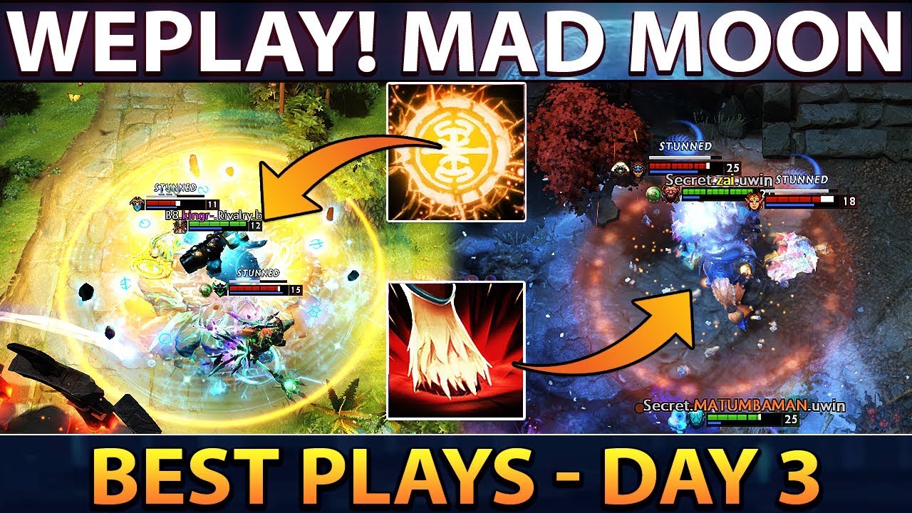 WePlay! Mad Moon - Best Plays Day 3 - Dota 2 - YouTube