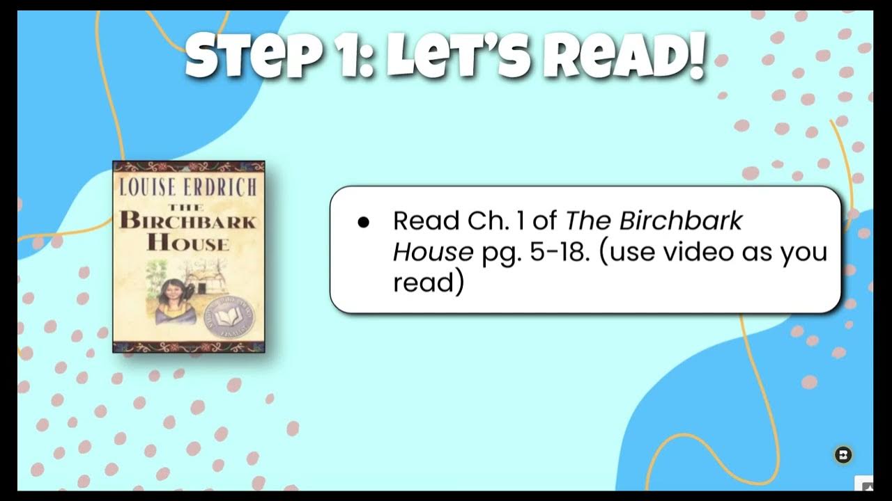 The Birchbark House - Chapter 1 - YouTube