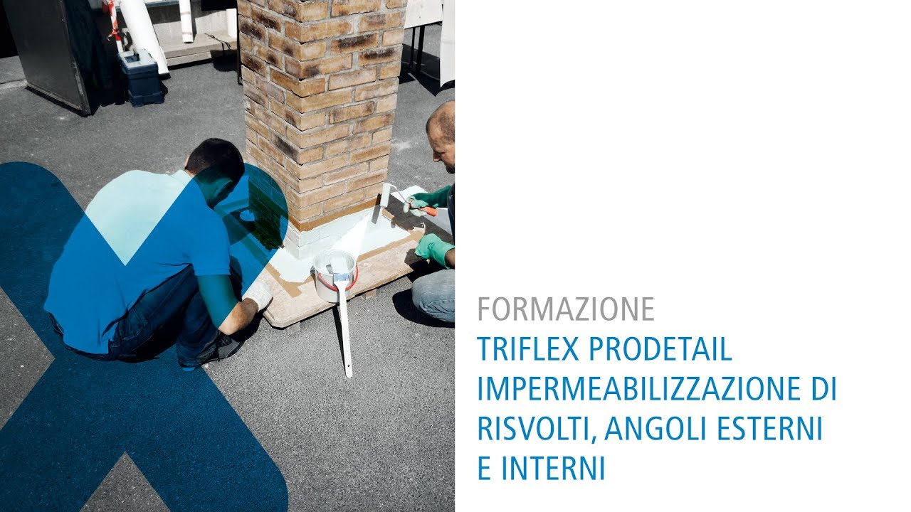 Triflex ProDetail® - Impermeabilizzazione di risvolti, angoli esterni e ...