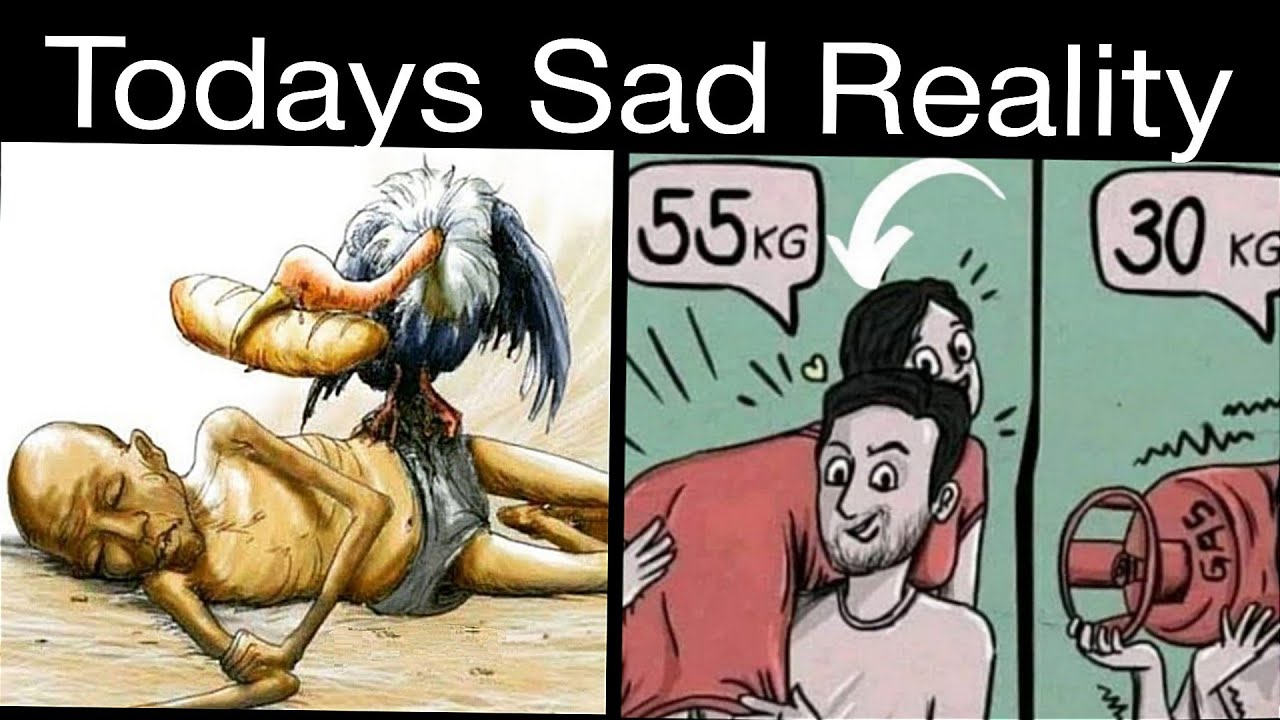 Powerful Illustrations of Our Sad Reality | motivational pictures ...