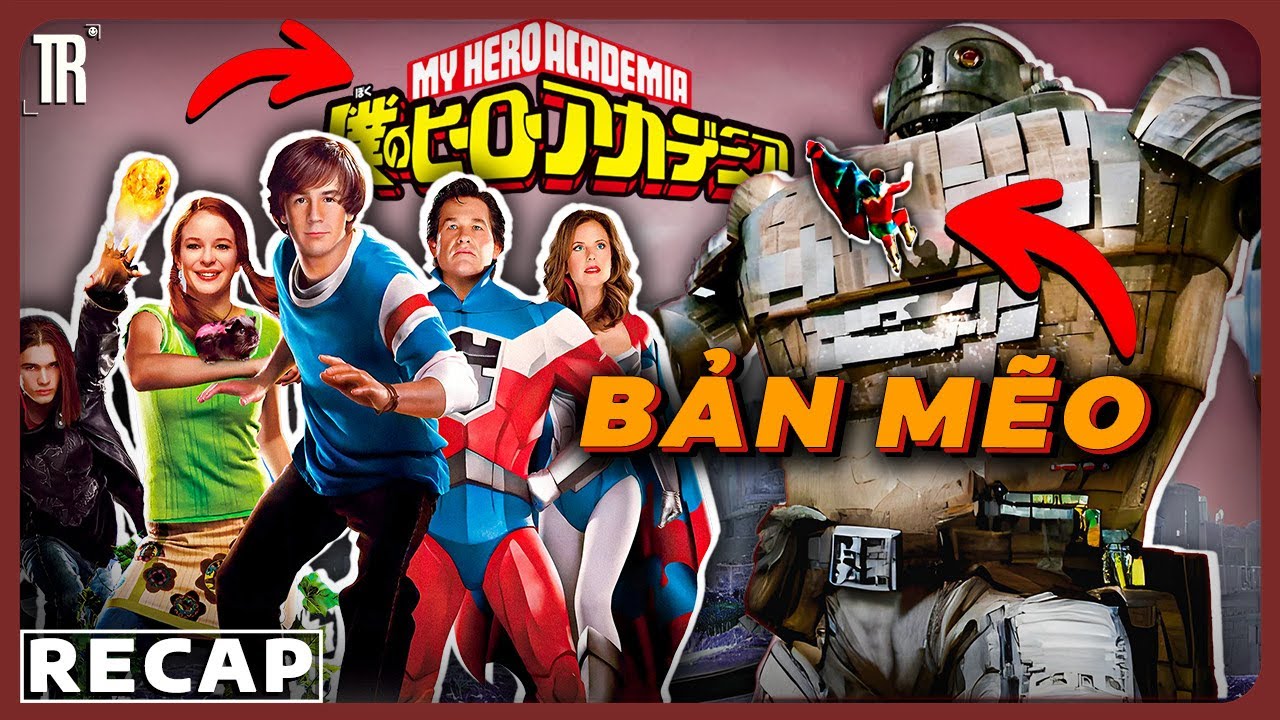 My Hero Academia phiên bản Mỹ | Recap Xàm: Sky High - YouTube