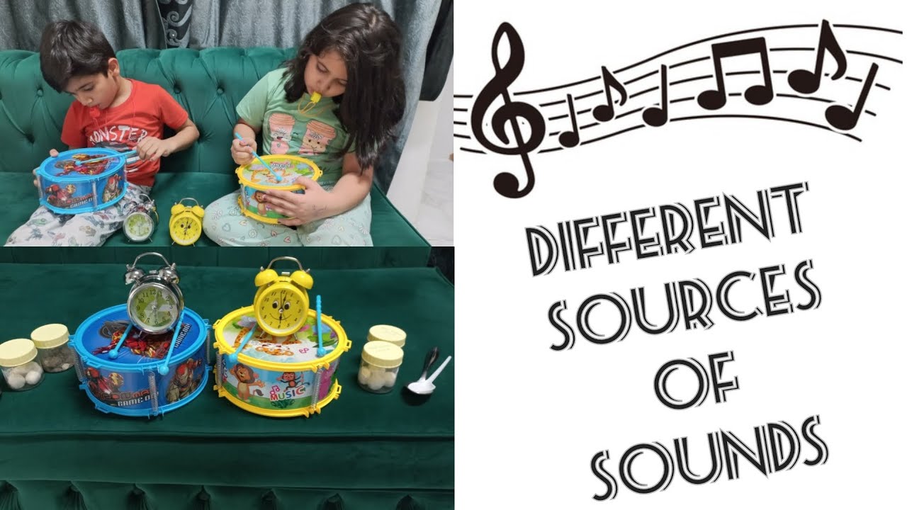 Different Sources Of Sounds @AIZAandAHIL - YouTube