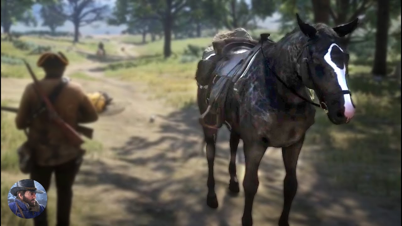 After 4 years I found the BEST way to dismount - RDR2 - YouTube