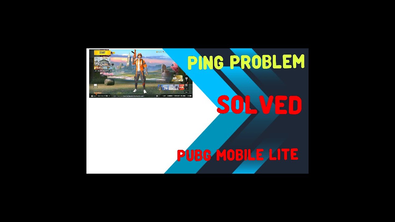 Ping problem Pubg Mobile lite 💯 solved - YouTube