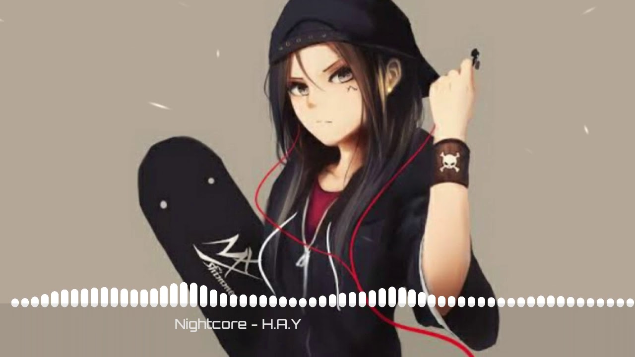 { Nightcore } Clarx - H.A.Y • Gacha life H.A.Y meme song • - YouTube