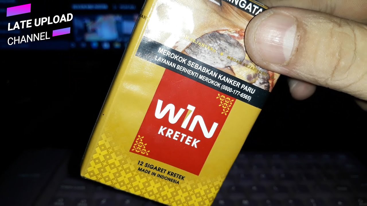 REVIEW : ROKOK WIN KRETEK - YouTube