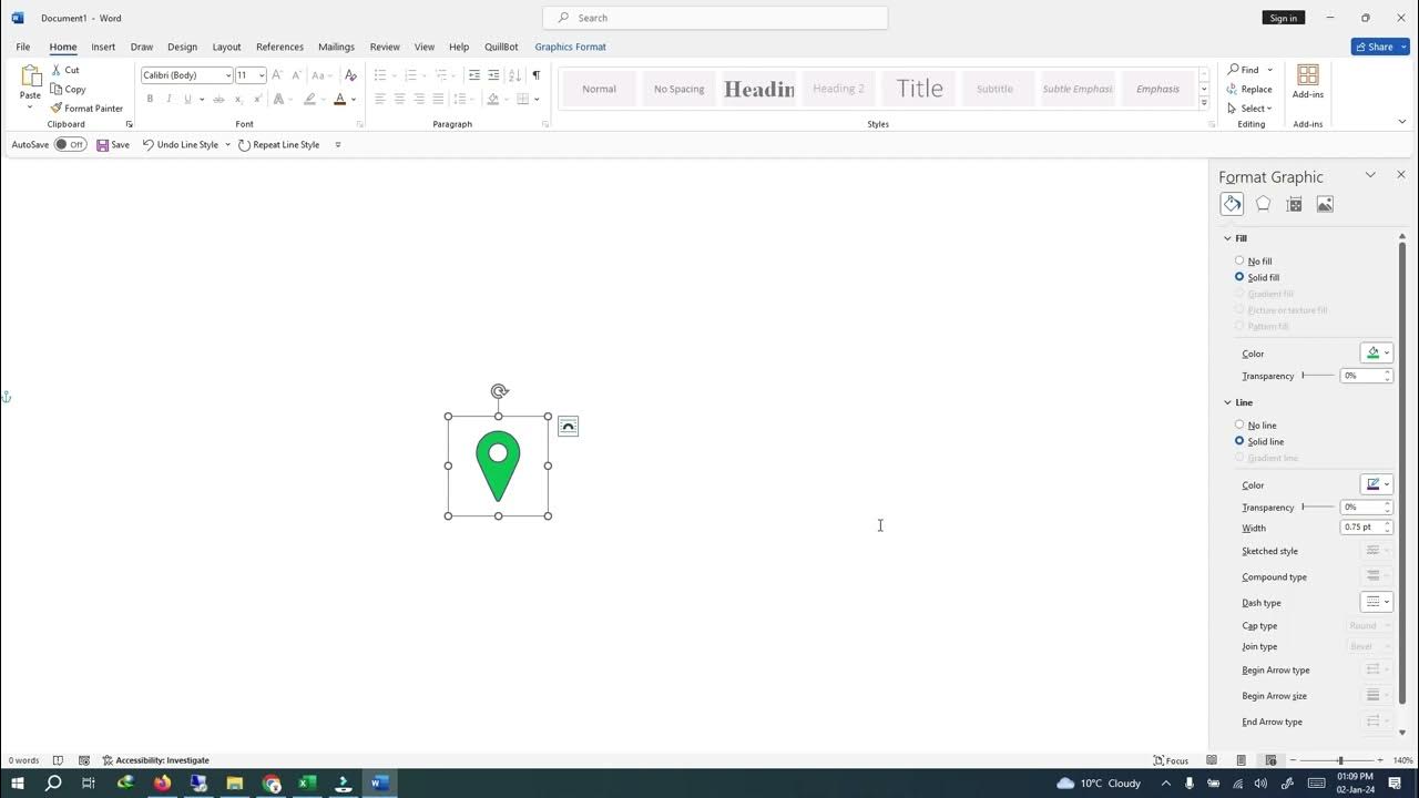 How to make location symbol in MS Word / how to insert location symbol ...