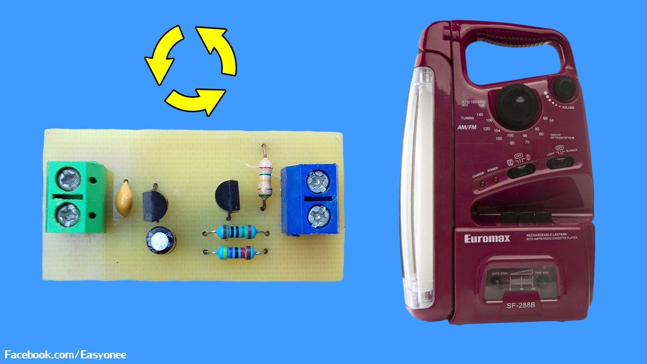 how to make Light Bulb Flasher | circuit + pcb - YouTube
