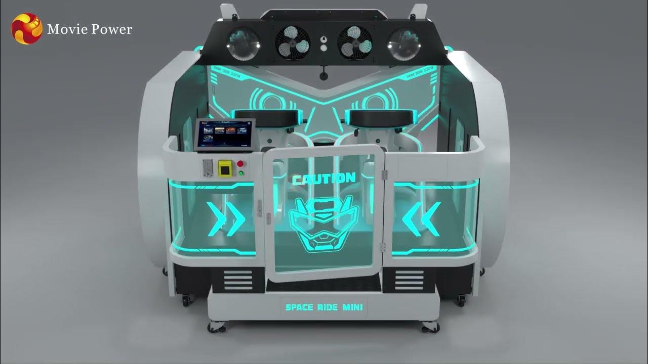 VR Space Ride Mini Simulator - YouTube