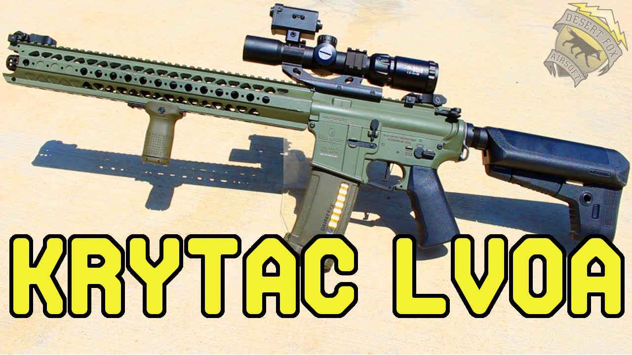 KRYTAC LVOA Embassy Attack (Krytac LVOA & Elite Force CQB Revolver ...