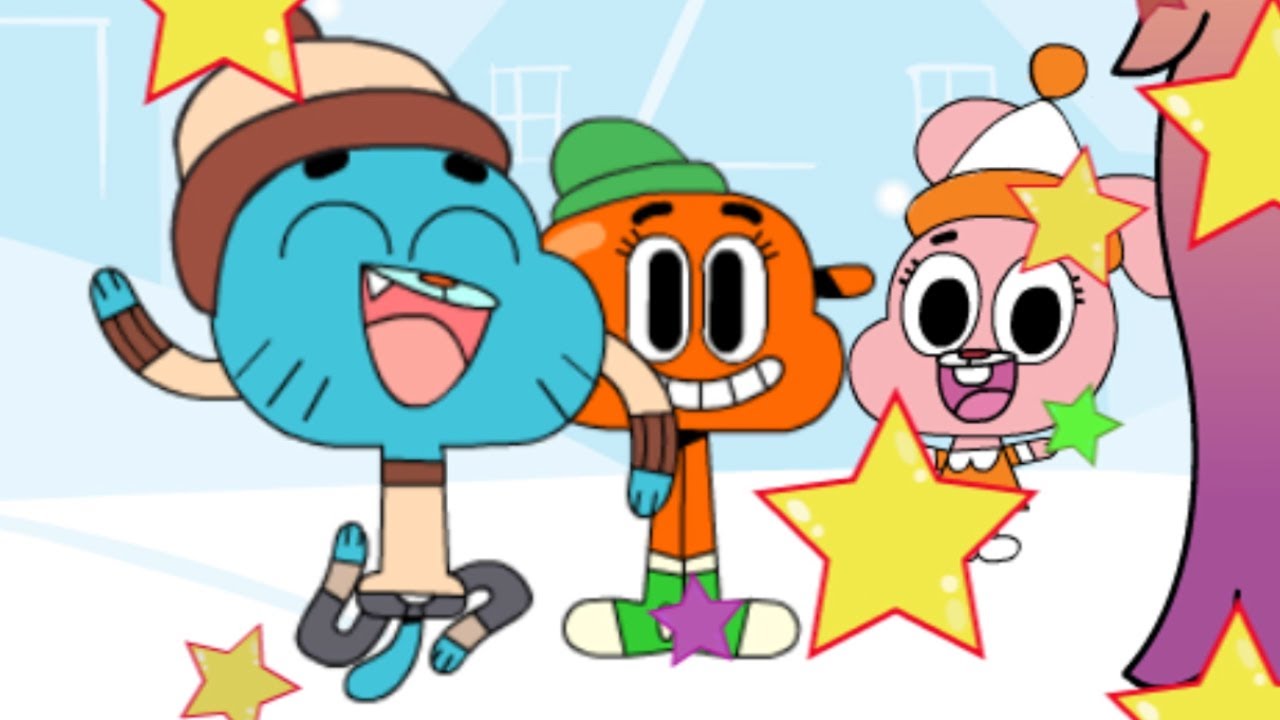 The Amazing World of Gumball: Downhill Dash - Shredding Some Snow (CN ...