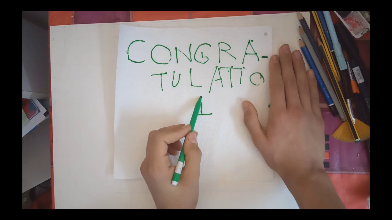 drawing beki's world congratulation 1M follower - YouTube