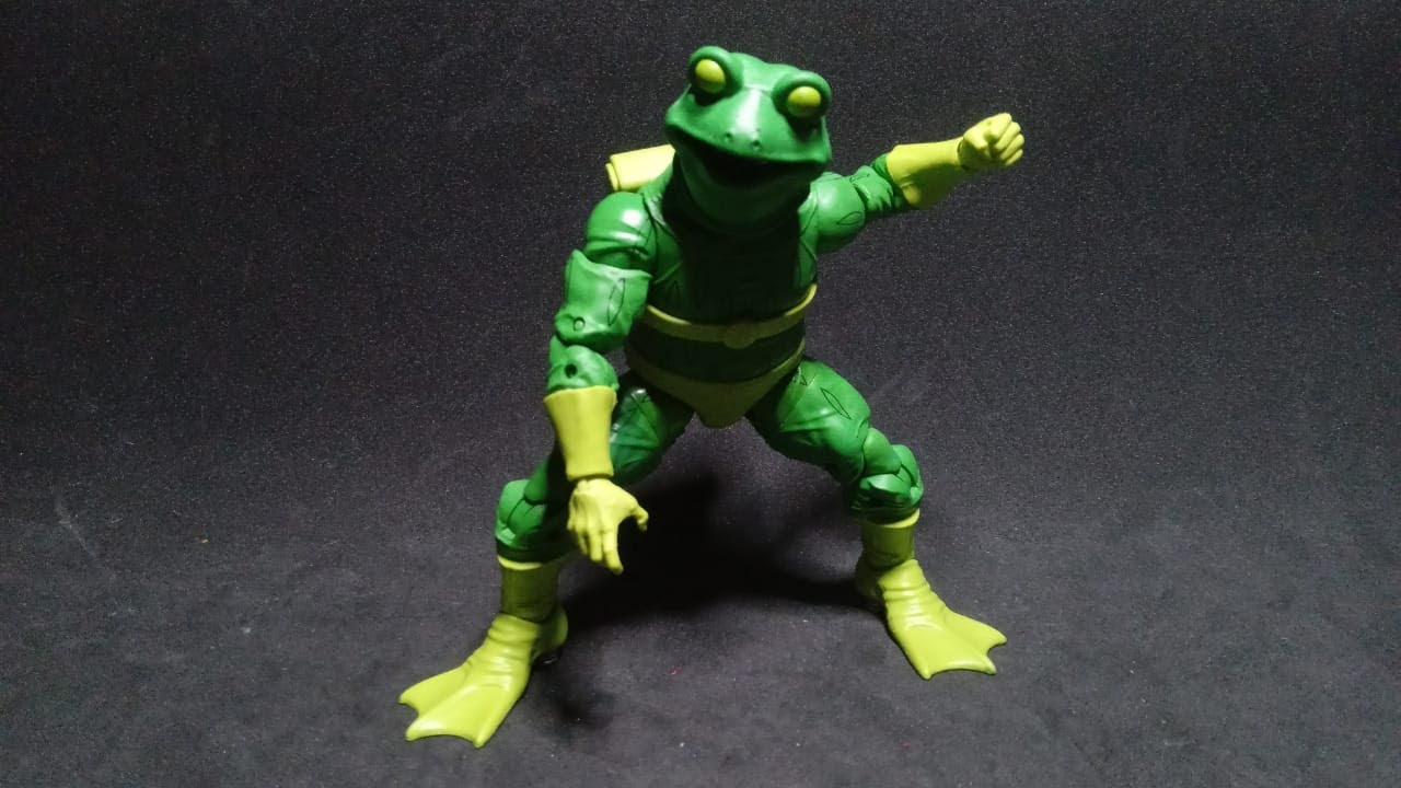 Marvel Legends Frogman REVIEW spiderman - YouTube