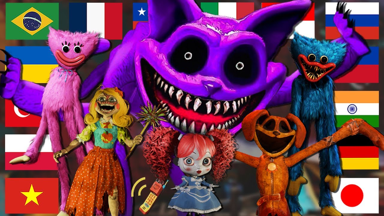 Poppy Playtime Chapter 3 All Characters in different languages meme ...