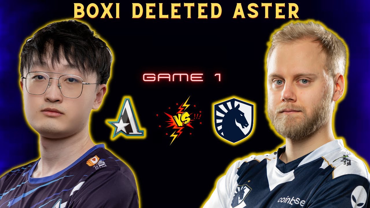 LIQUID VS ASTER - INCREDIBLE BOXI | GAME 1 - YouTube