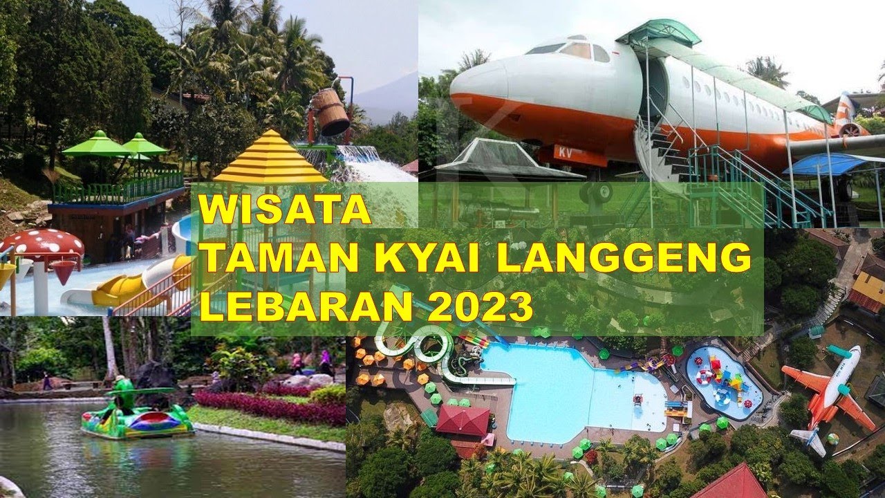 WISATA TAMAN KYAI LANGGENG LEBARAN 2023 #kyailanggeng - YouTube
