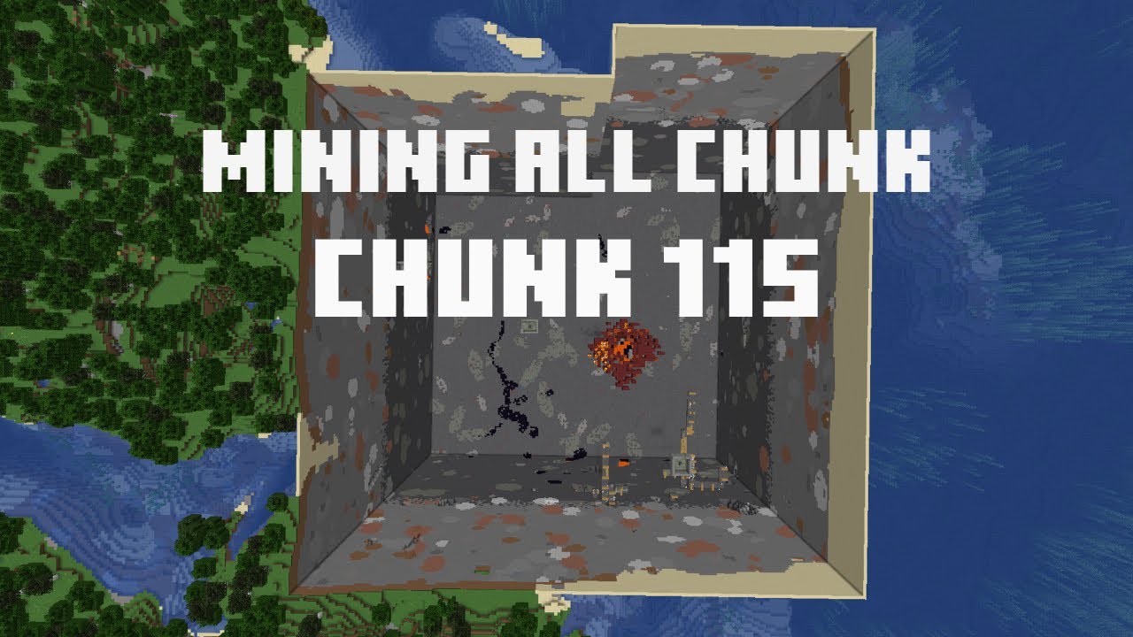 Mining all the chunks in Minecraft (Chunk 115) - YouTube
