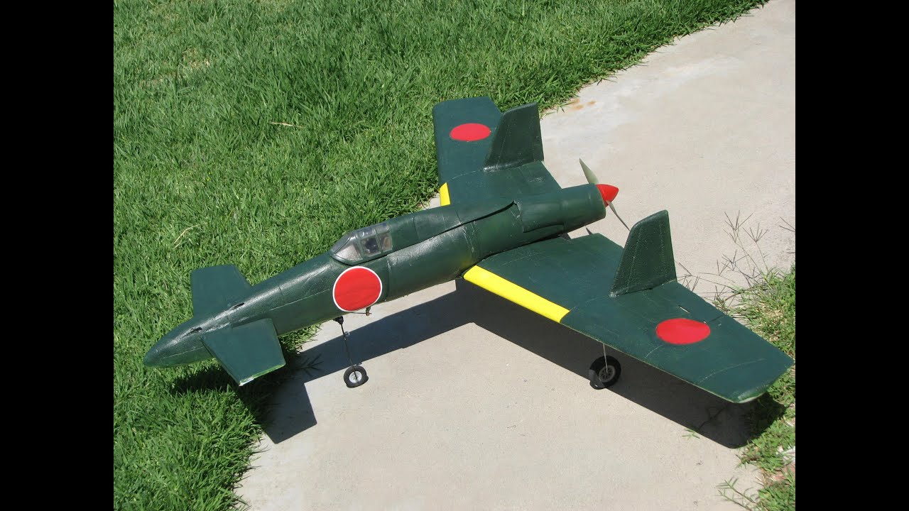 RC Shinden Japanese fighter - YouTube