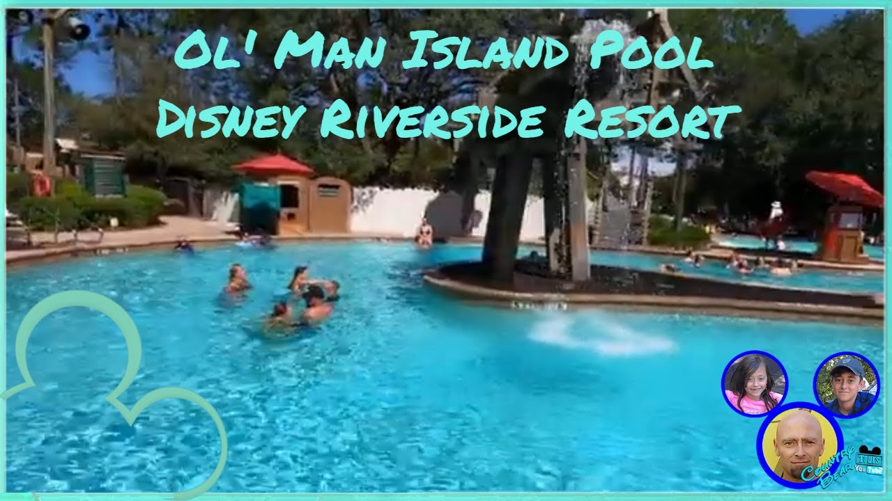 Ol' Man Island Pool | Disney Riverside Pool Walk Around 2023 - YouTube