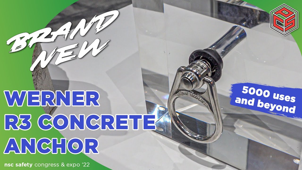 NEW Werner R3 Anchor - NSC Expo 2022 - YouTube