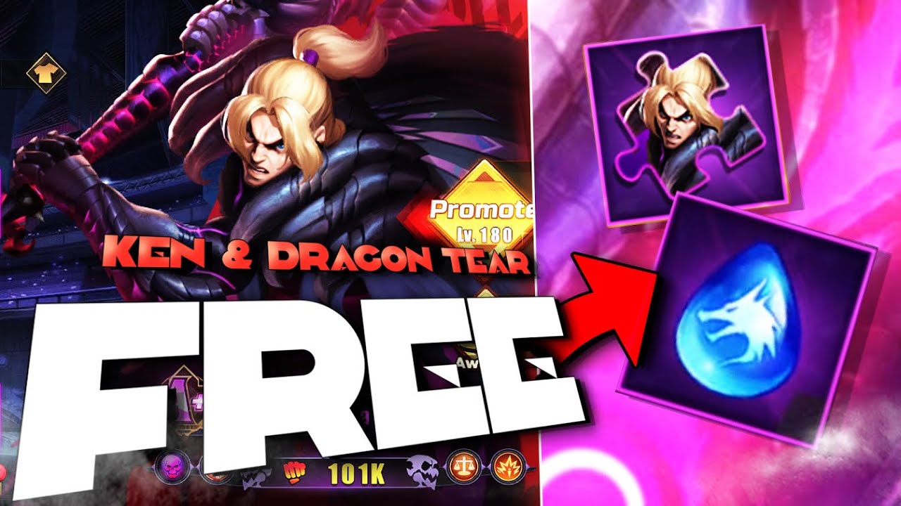 FREE DRAGON KEN & DRAGON TEAR!!! THIS DAMAGE 🔥 (Street Fighter Duel ...