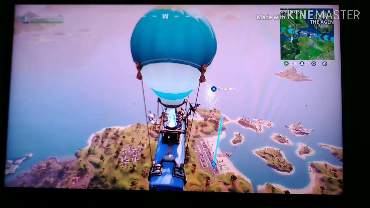 [Fortnight mission] survive a fall from 5 stories) high easiest way to ...