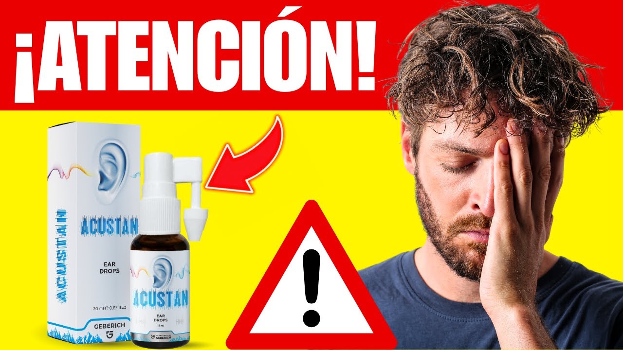 👂 ACUSTAN DROPS (GOTAS) ⚠️¡ATENCIÓN!⚠️ ACUSTAN OPINIONES - ACUSTAN ...