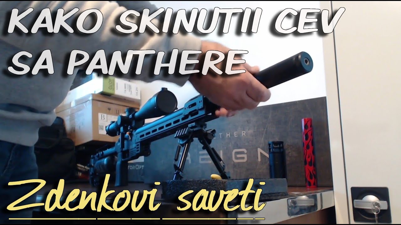 Zdenkovi saveti - kako skinuti cev (lajner) sa FX Panthere - YouTube