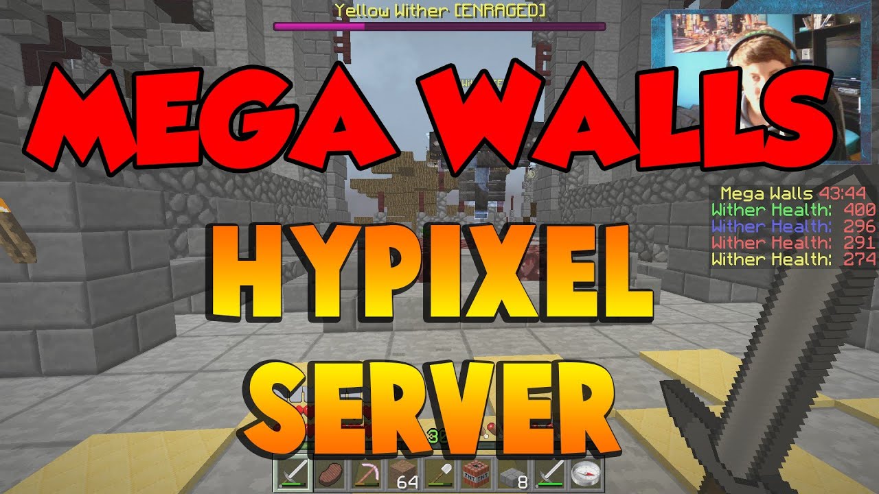 Minecraft MEGA WALLS - Hypixel Server - Let's Win - Talk & Play - YouTube