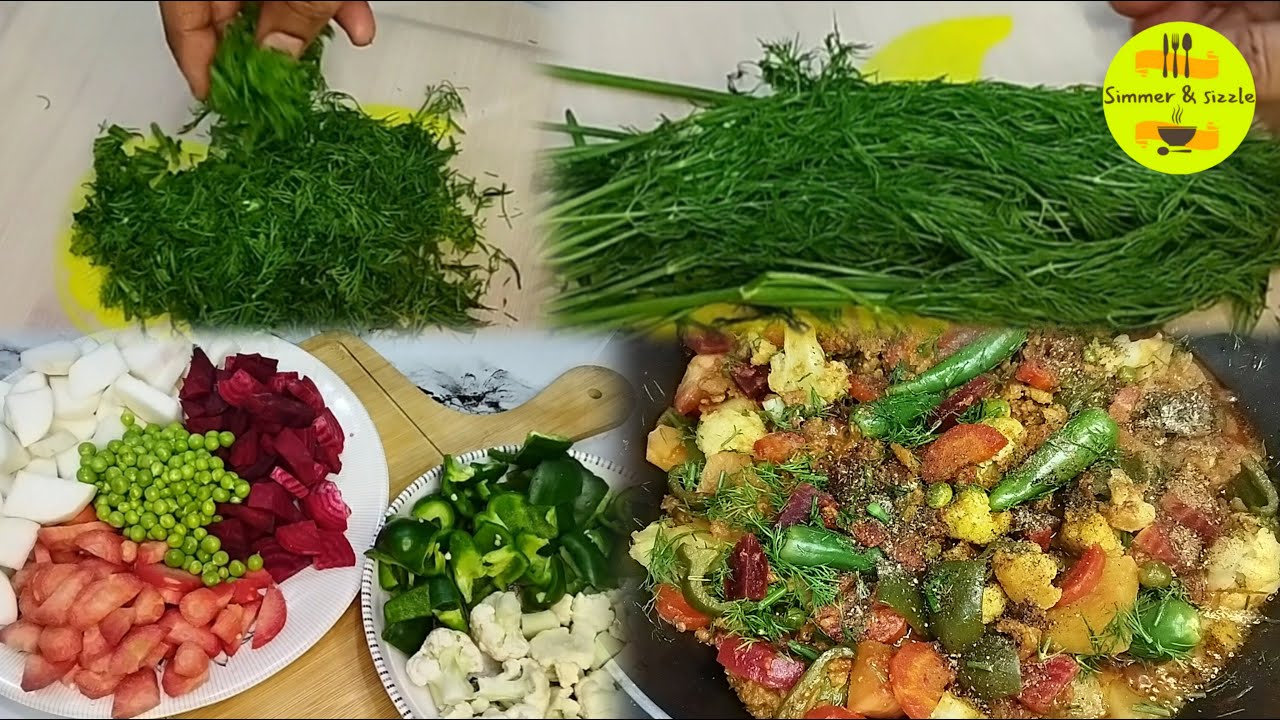 Winter Special Mix Vegetables Qeema Recipe With Soya | Simmer & Sizzle ...