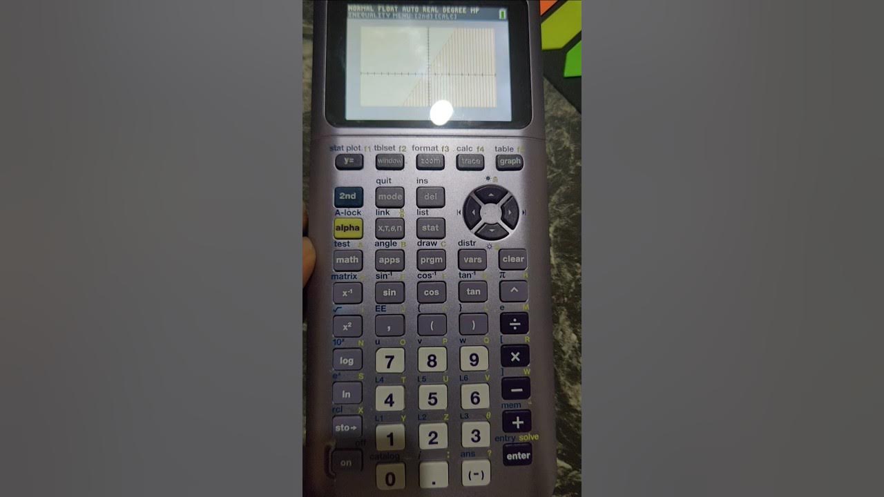 How to Graph an Inequality Function on a TI-84 Plus CE Calculator - YouTube