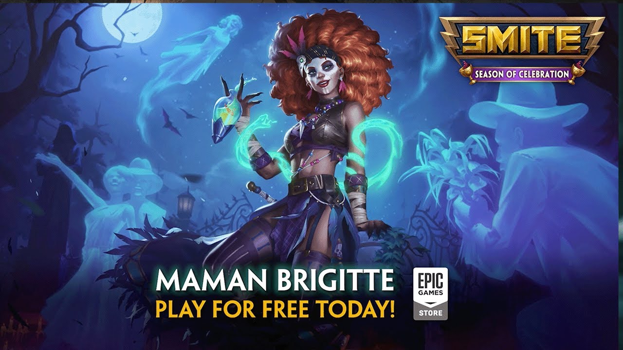 SMITE - Maman Brigitte Launch Trailer - YouTube